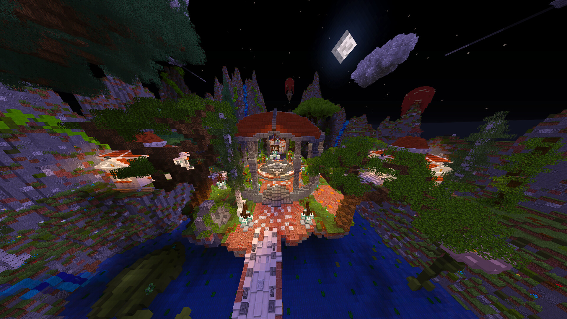 🌳4 MINIGAMES LOBBY Minecraft Map