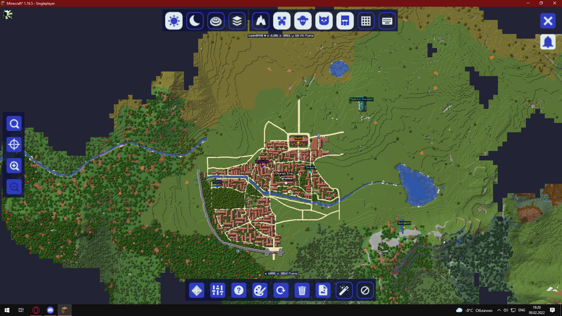 Map of Konosuba complete (incomplete). Minecraft Map