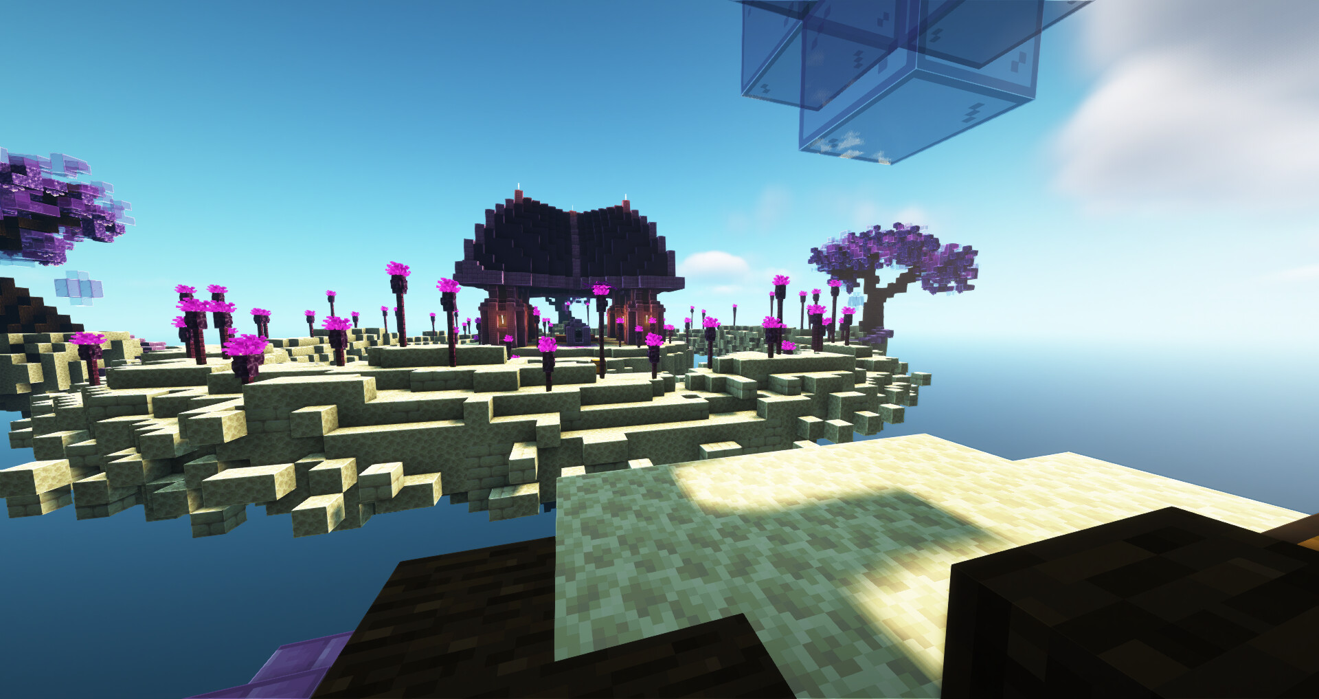 [SKYWARS] end map 4 players /map&schematic Minecraft Map