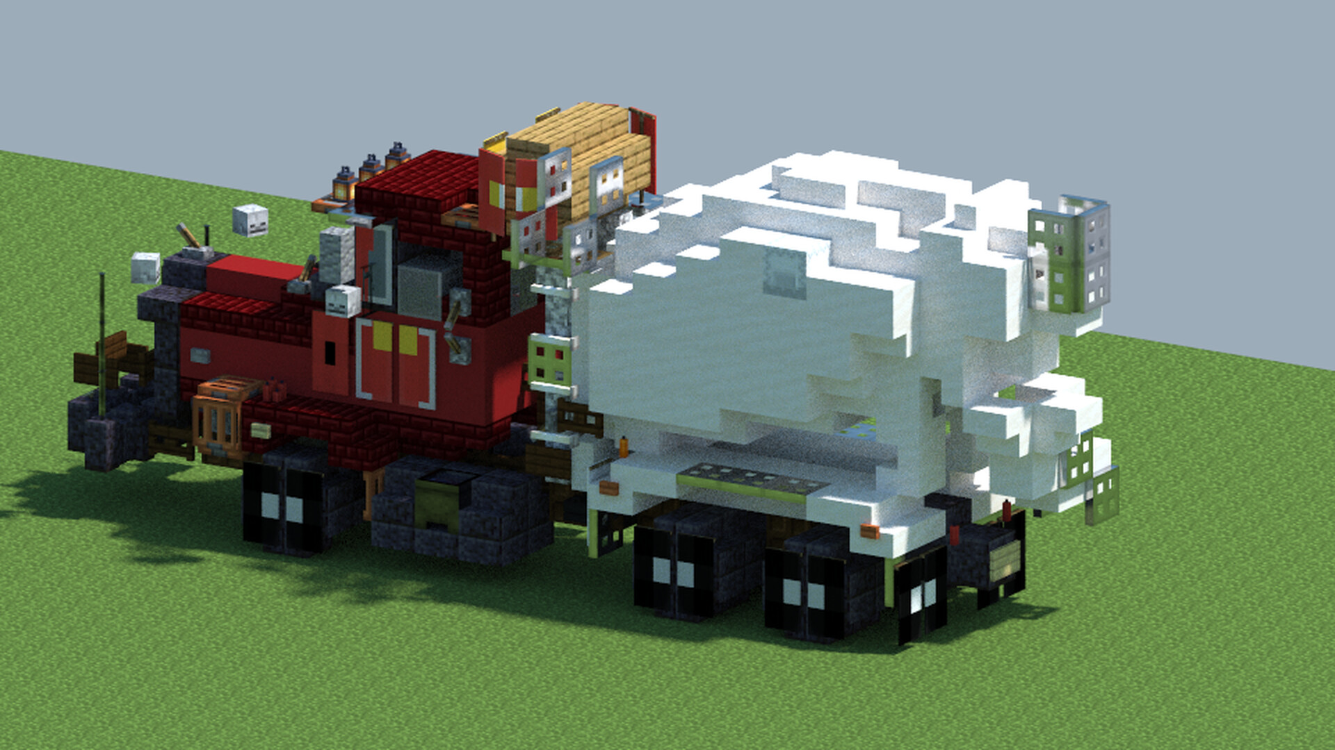 Mack RM, Cement mixer [With Download] Minecraft Map
