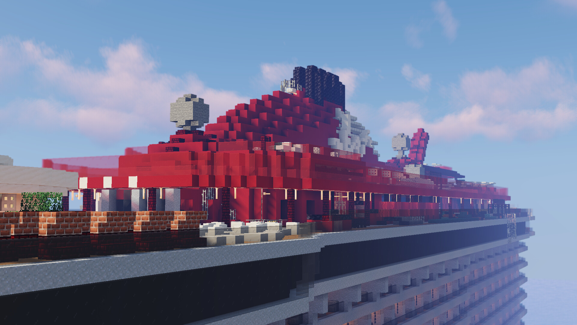 Scarlet Lady (EXTERIOR only) Minecraft Map