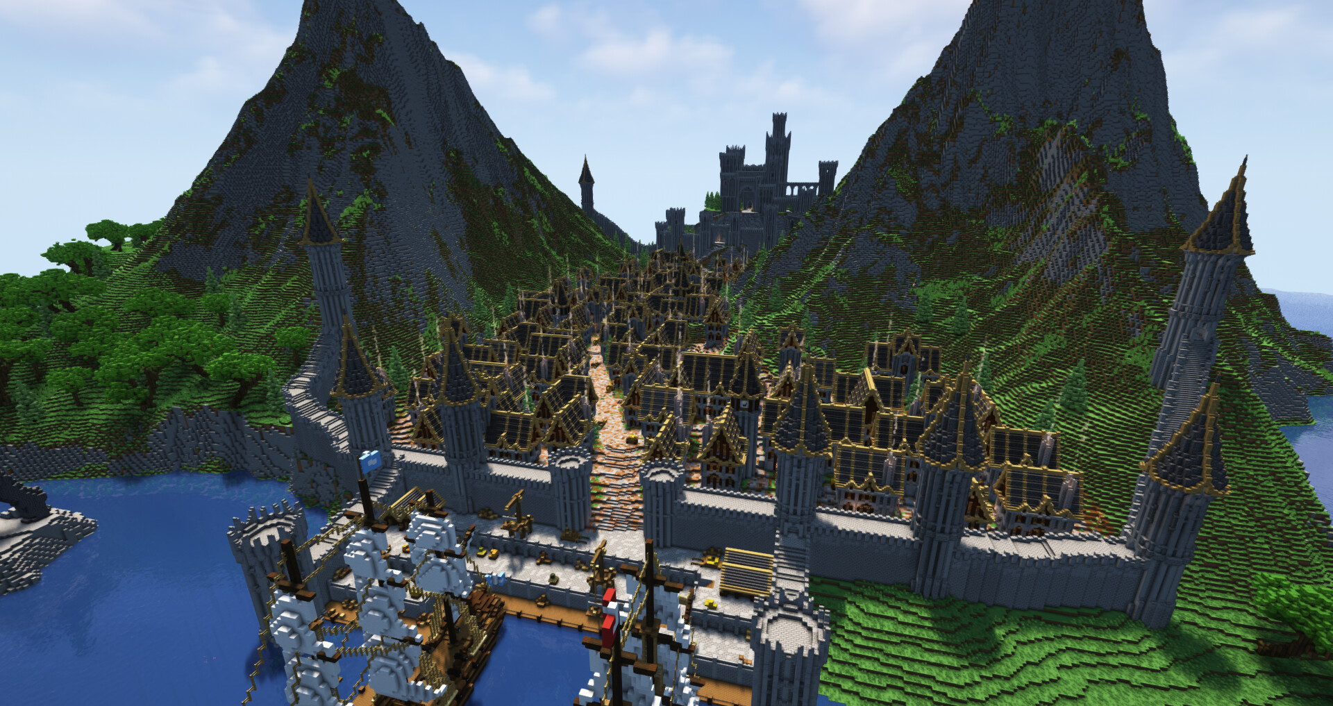 Cair Tilos Medieval Island Minecraft Map