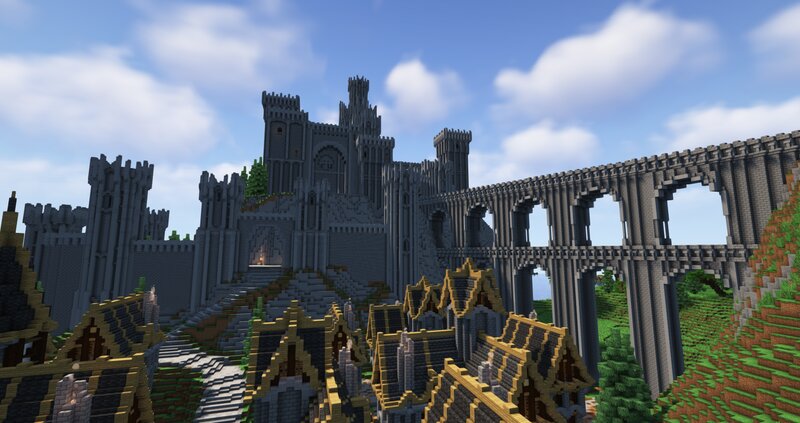 Cair Tilos Medieval Island Minecraft Map