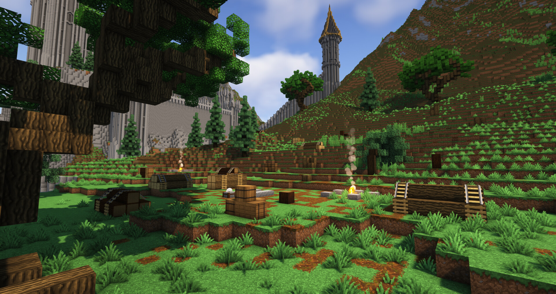 Cair Tilos Medieval Island Minecraft Map