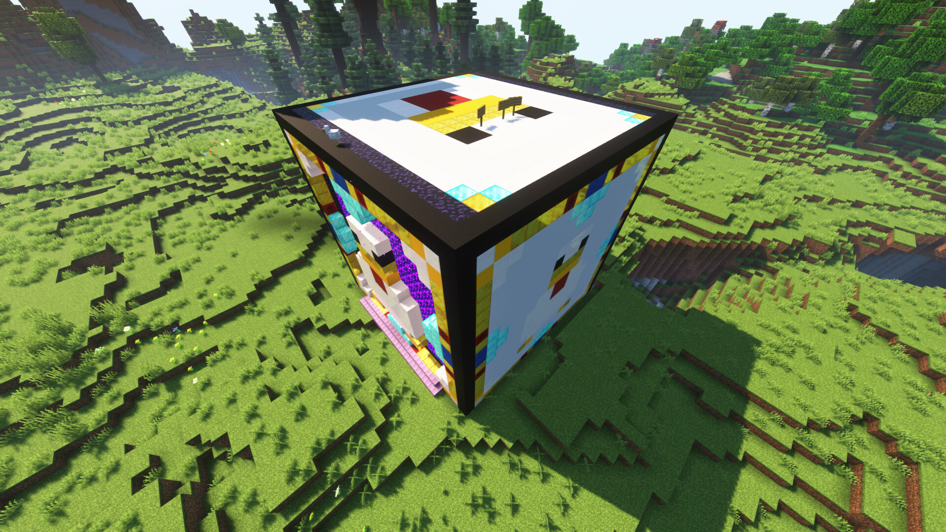 Chicken Block Schematic Minecraft Map