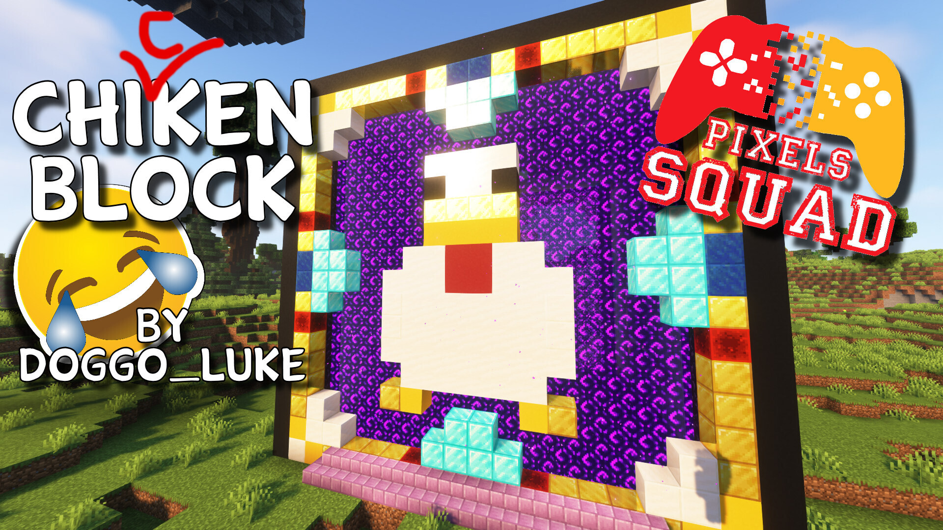 Chicken Block Schematic Minecraft Map