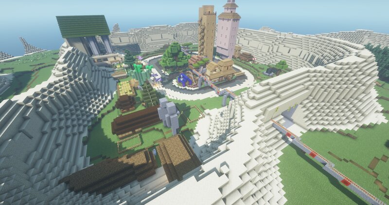 earth kingdoms Minecraft Map