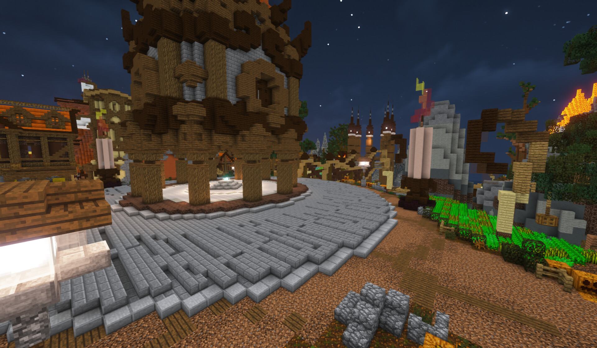 🎃 Magic Village Halloween Edition ⛅ Minecraft Map