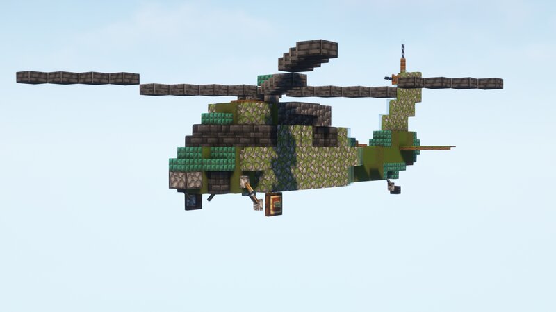 Sikorsky UH-60 Black Hawk Minecraft Map