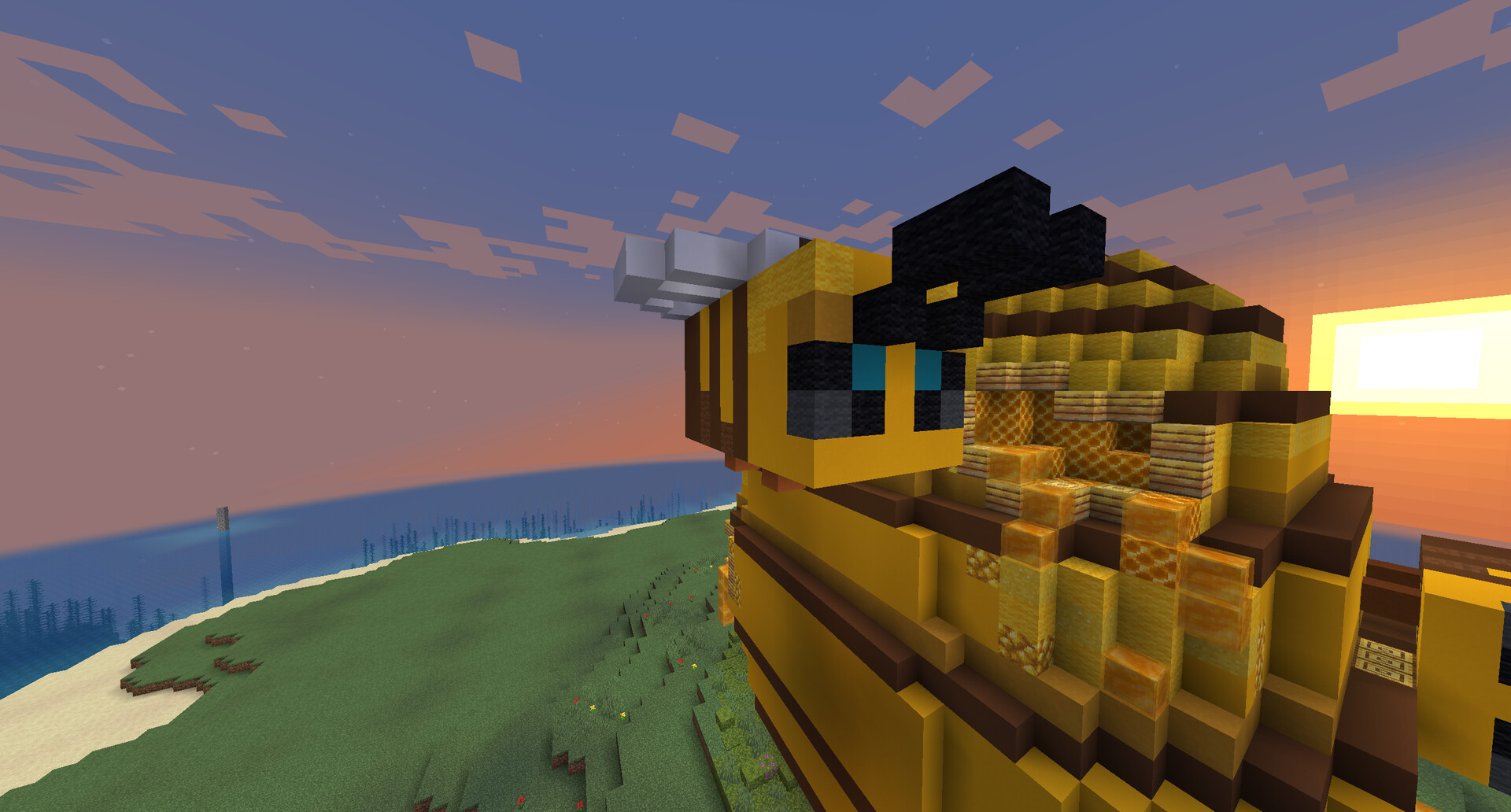 Beehive Maze Minecraft Map