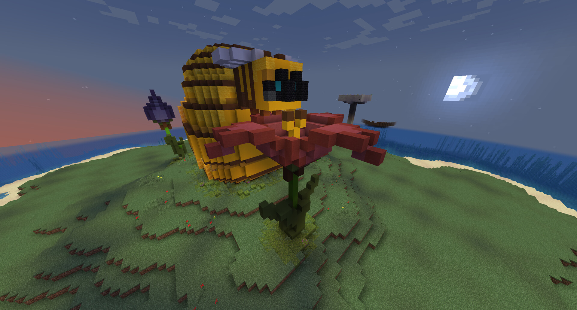 Beehive Maze Minecraft Map