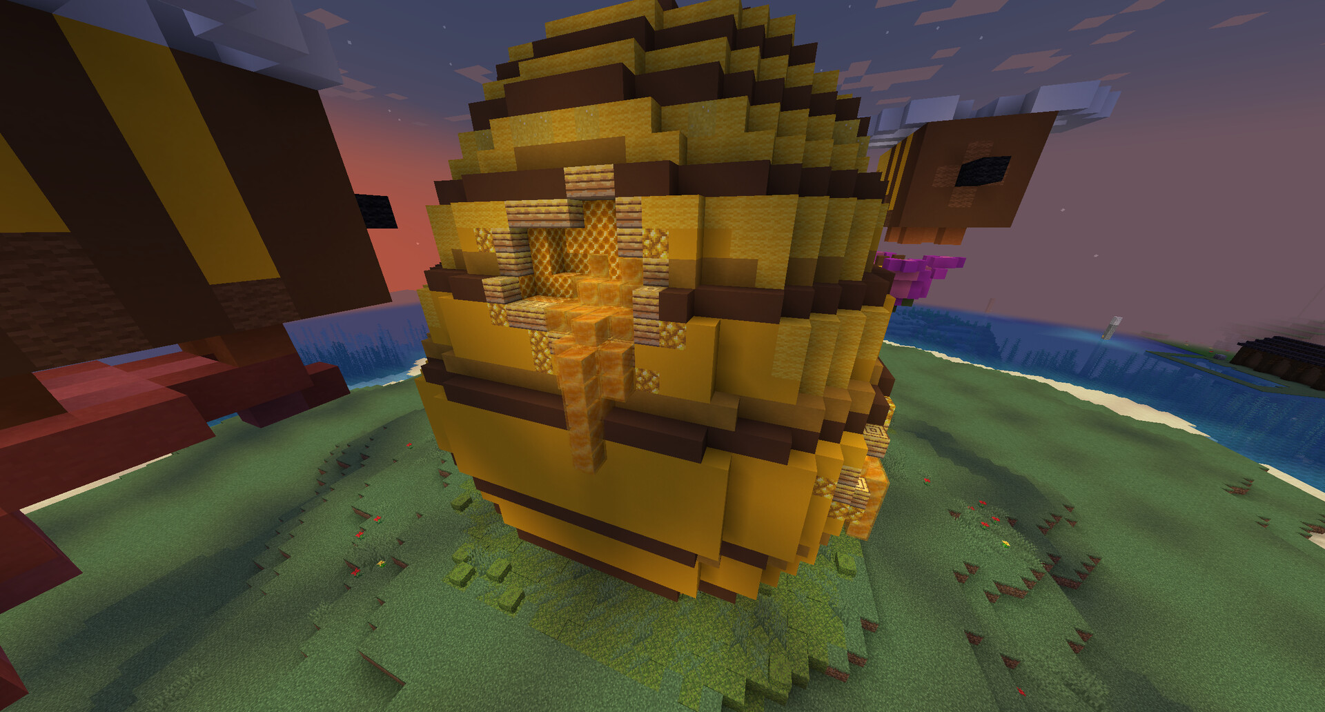Beehive Maze Minecraft Map