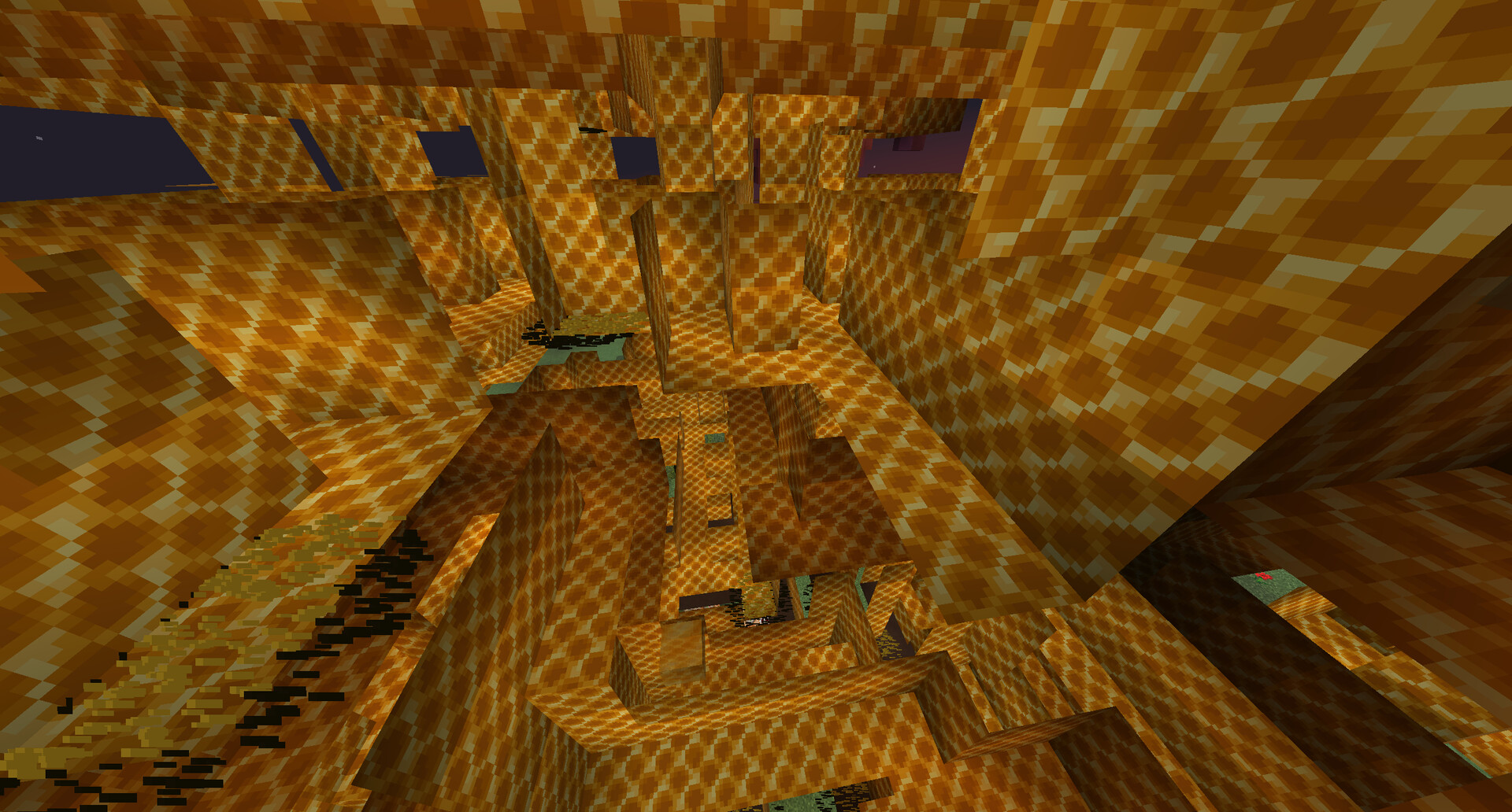 Beehive Maze Minecraft Map