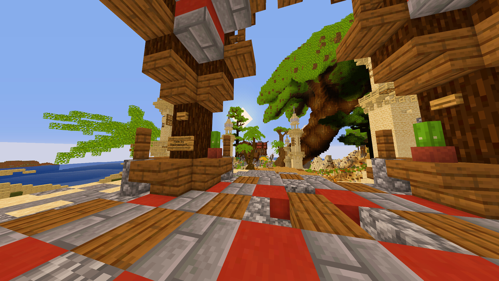 🌴TROPICAL ISLAND LOBBY Minecraft Map