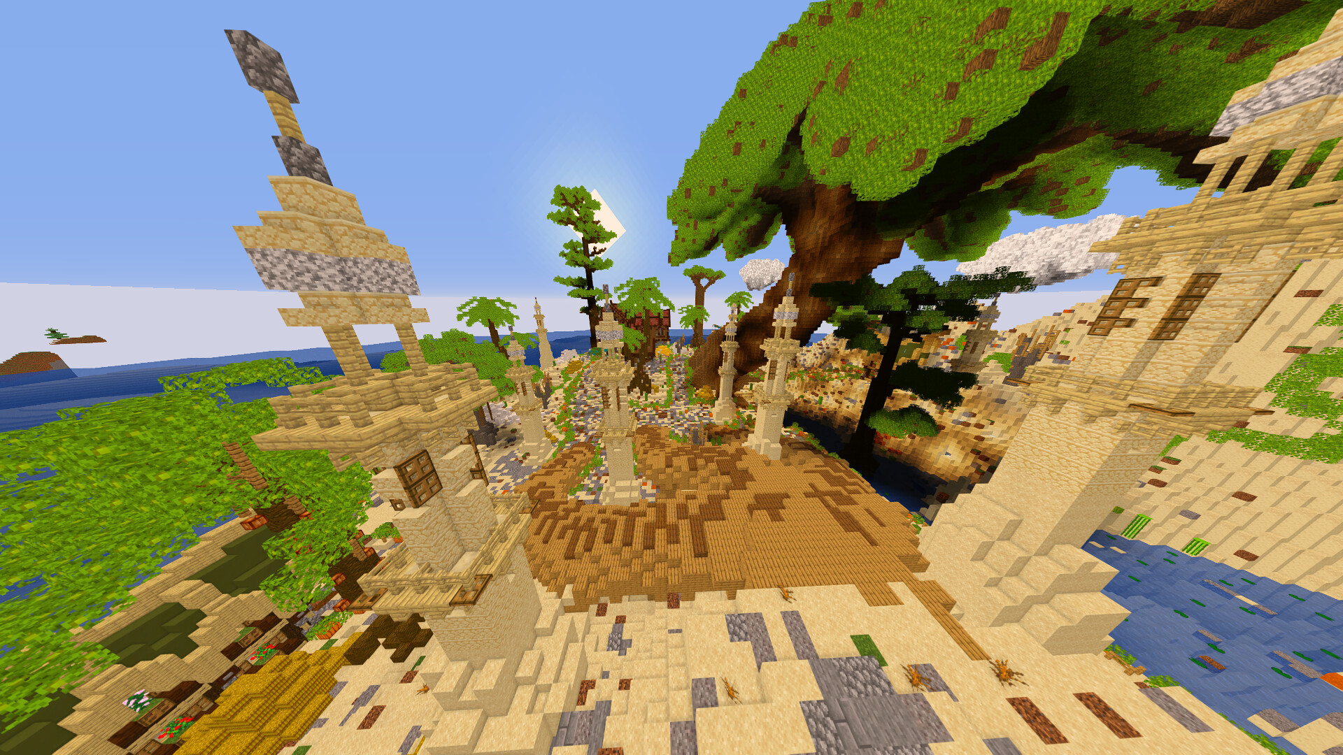 🌴TROPICAL ISLAND LOBBY Minecraft Map