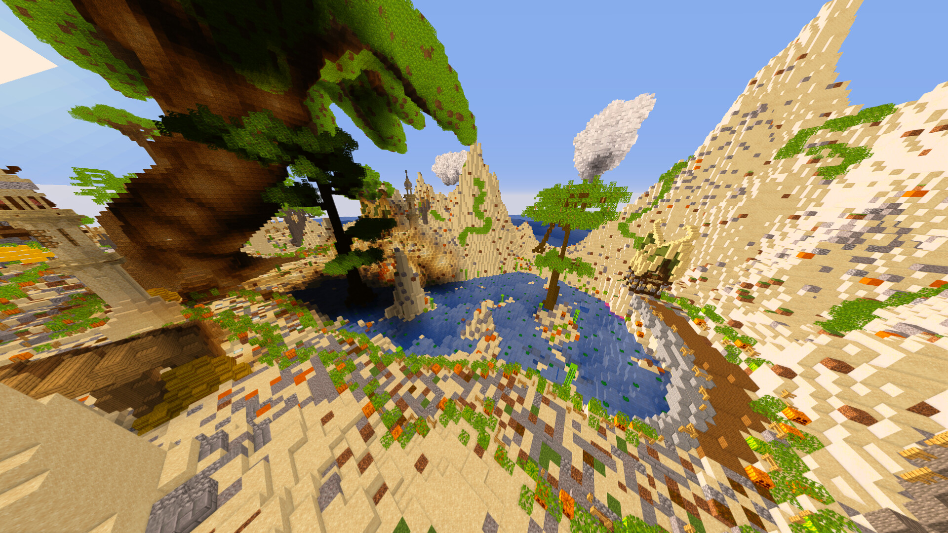 🌴TROPICAL ISLAND LOBBY Minecraft Map