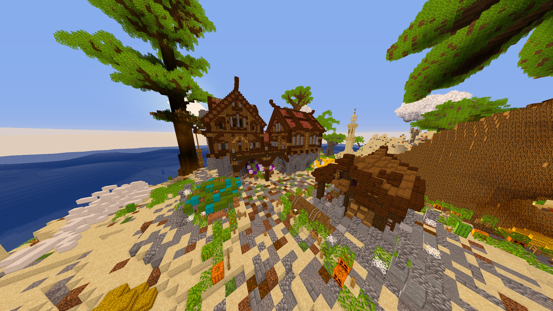 🌴TROPICAL ISLAND LOBBY Minecraft Map