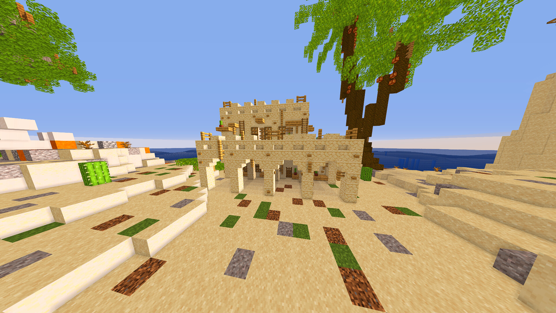 🌴TROPICAL ISLAND LOBBY Minecraft Map