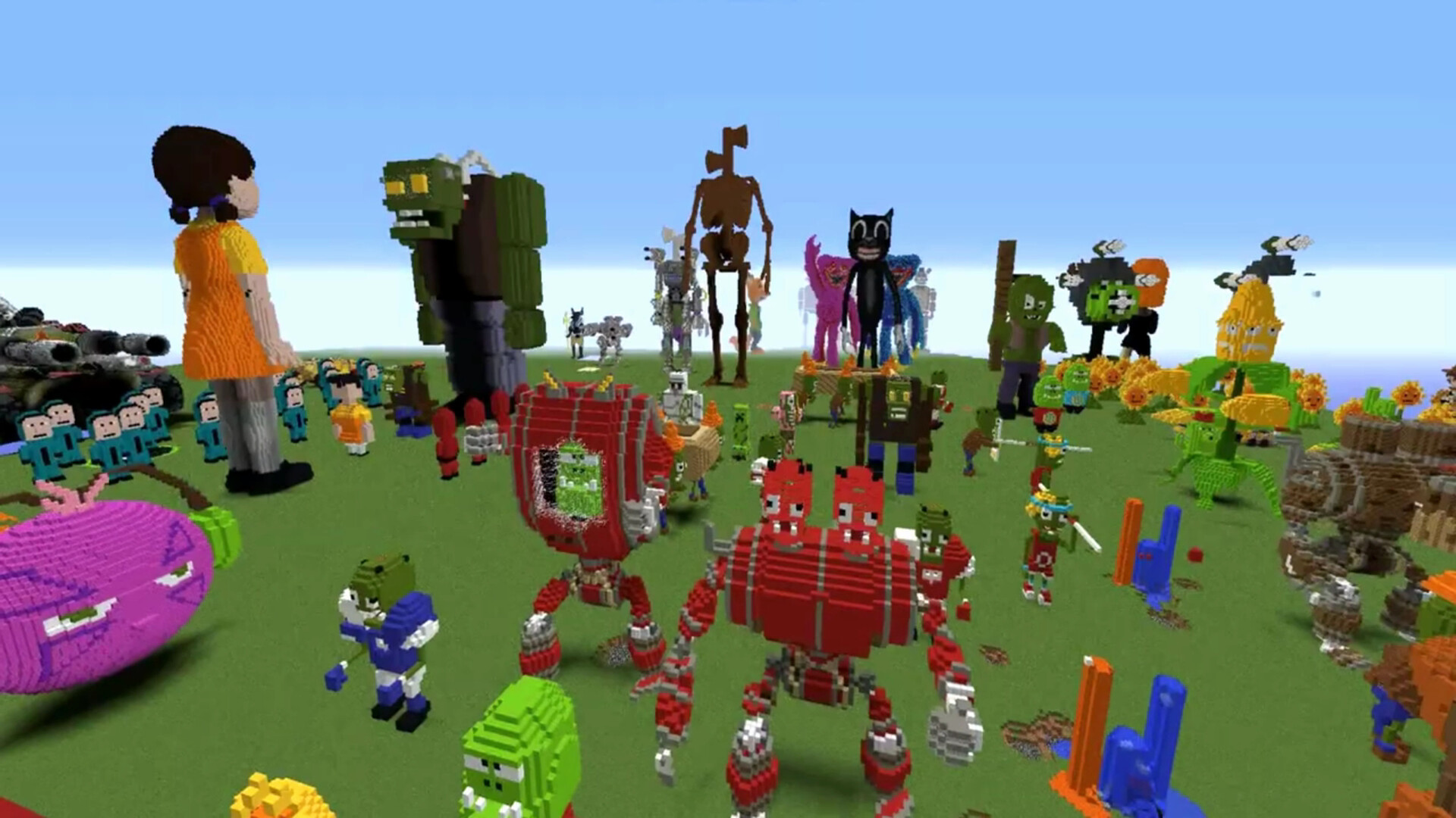 Minecraft PVZ Addon Battle map Minecraft Map