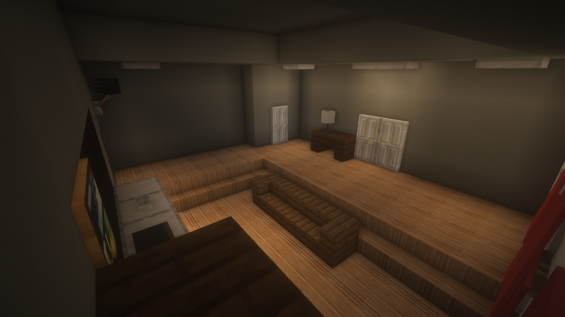 Tjoc : Living Room {Pre-Alpha} Minecraft Map