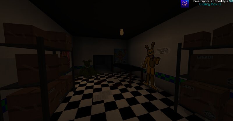 Fnaf 2 Map (A LOT OF ADDONS) (check desc) (bedrock edition) Minecraft Map