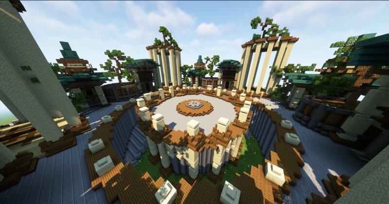[ Lobby/Spawn ] ↪ GREEK TEMPLE ↩ Minecraft Map