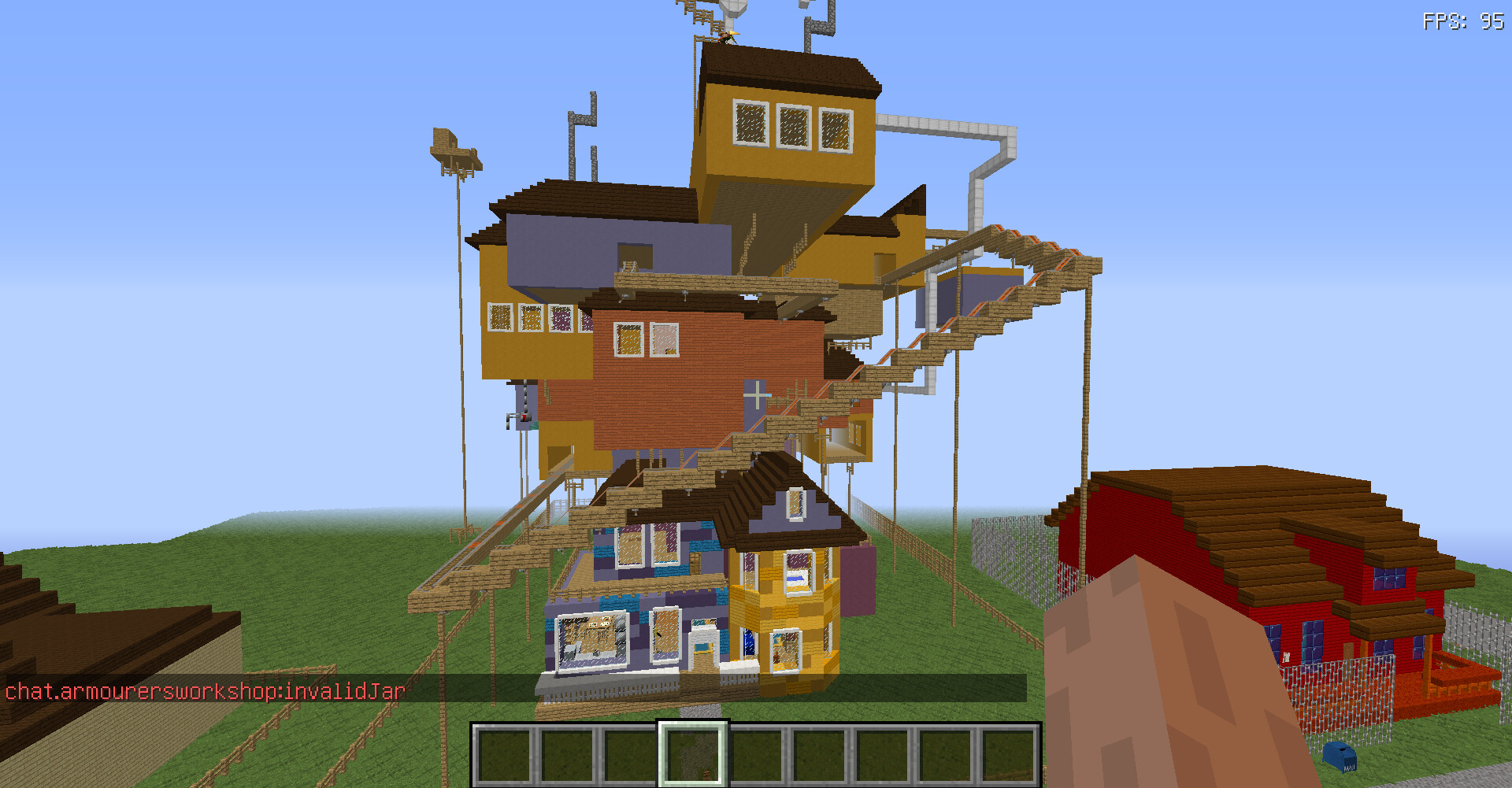 Hello Neighbor Alpha 4 [WIP] Minecraft Map