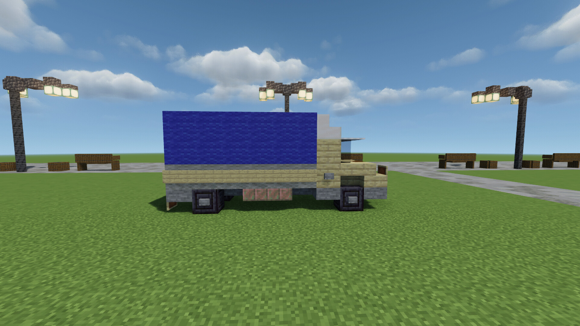 GAZel' / ГАЗель || Vehicle || Easy Car Minecraft Map