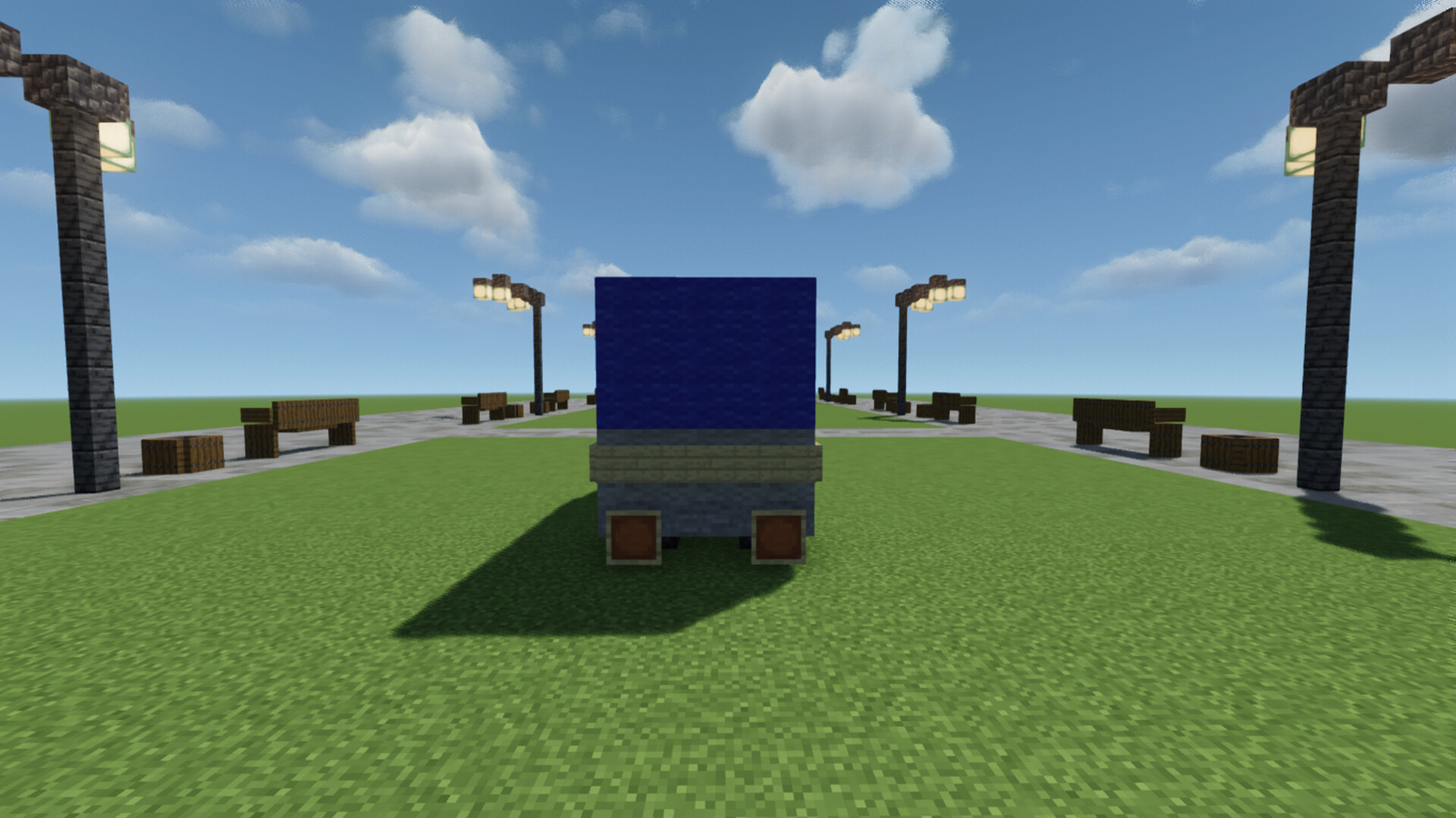 GAZel' / ГАЗель || Vehicle || Easy Car Minecraft Map