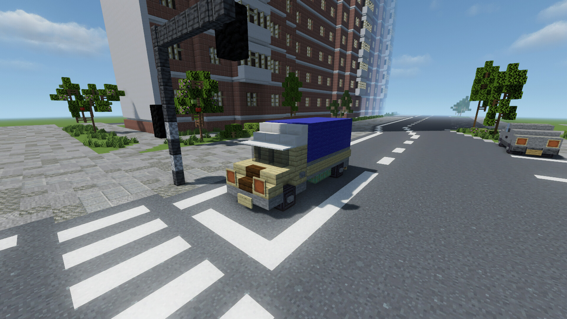 GAZel' / ГАЗель || Vehicle || Easy Car Minecraft Map