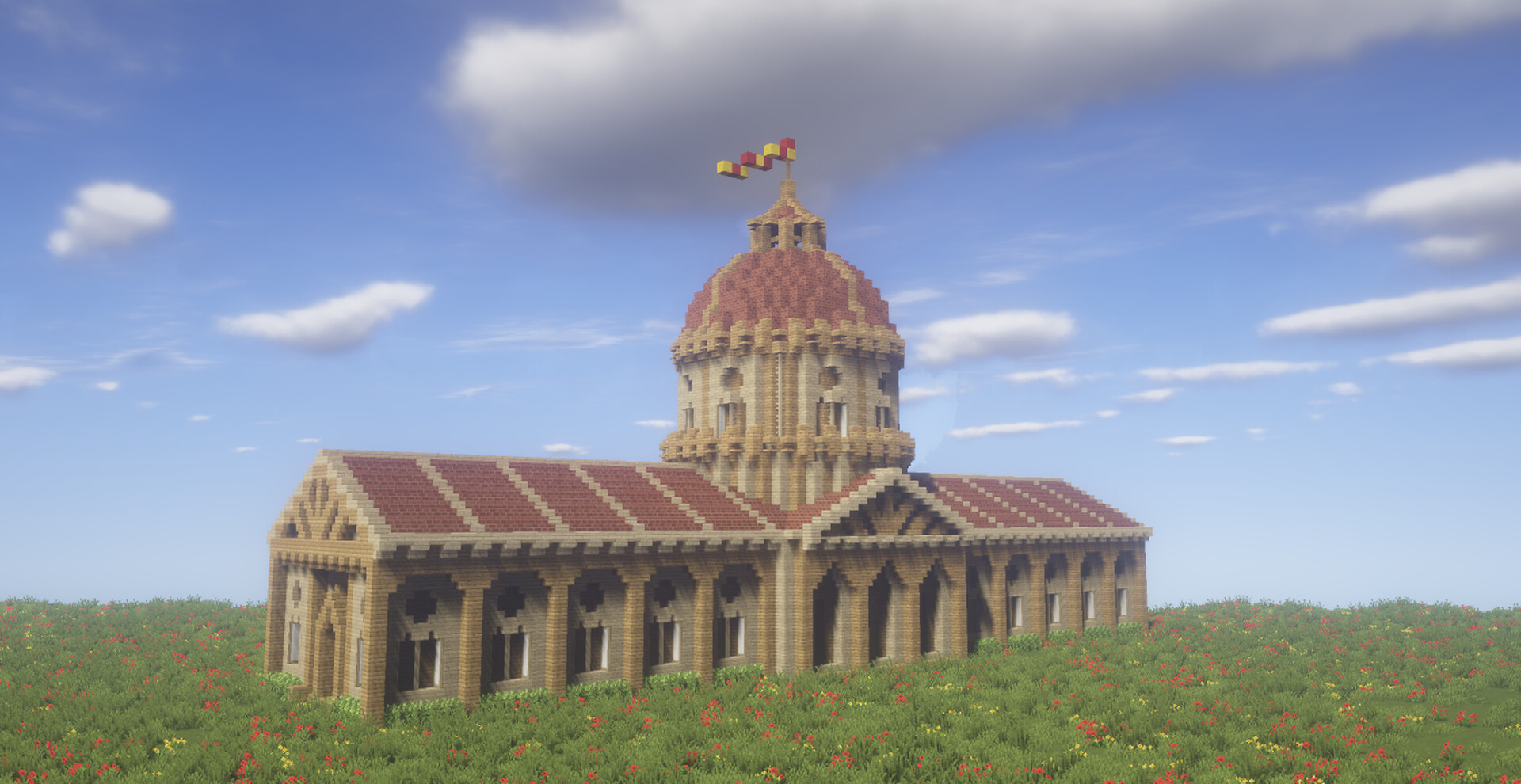 A Minecraft Temple (DOWNLOAD) Minecraft Map