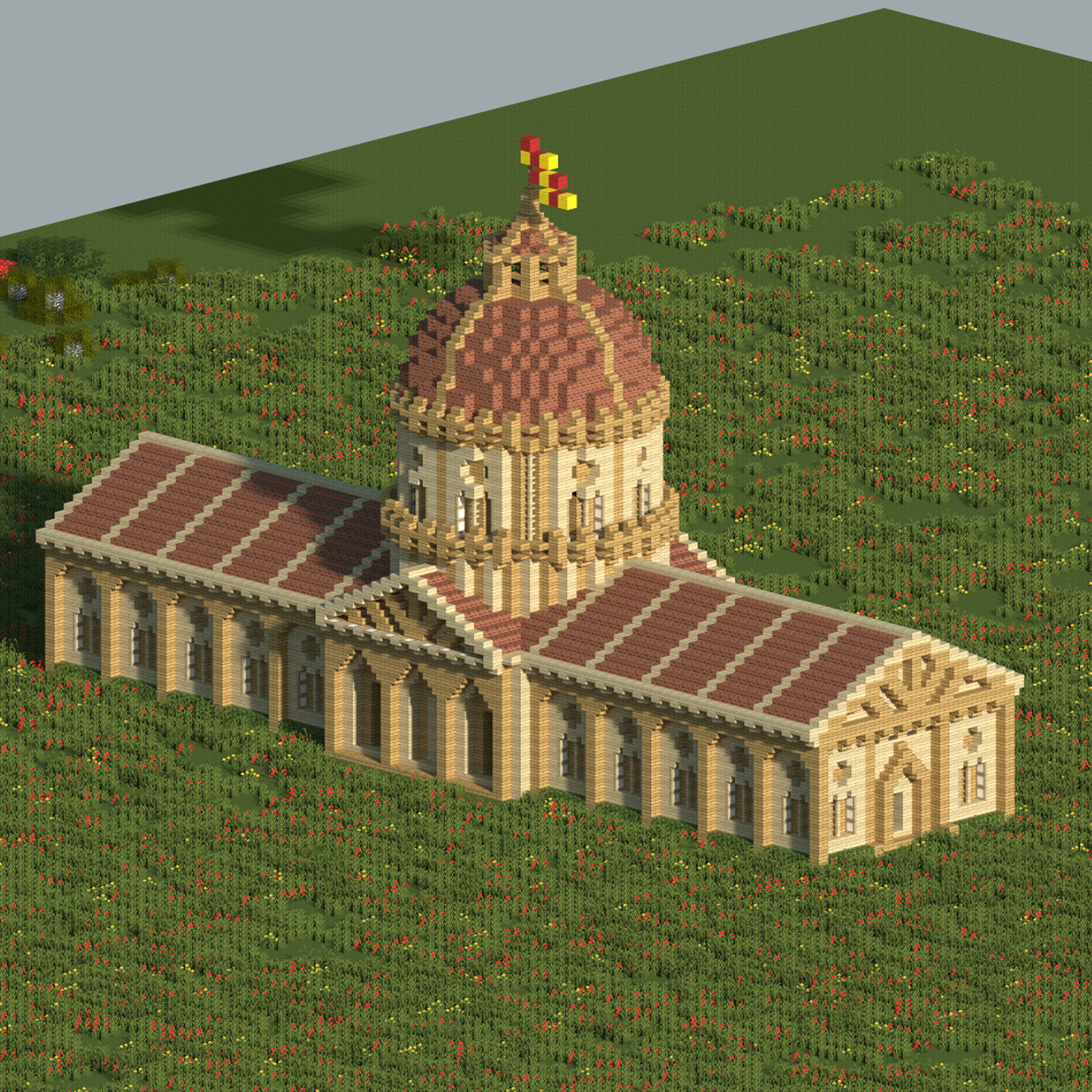 A Minecraft Temple (DOWNLOAD) Minecraft Map