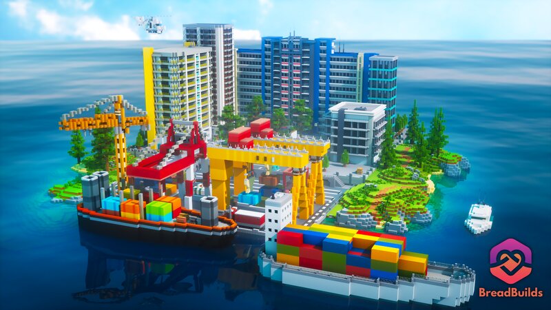 Modern City Spawn Minecraft Map