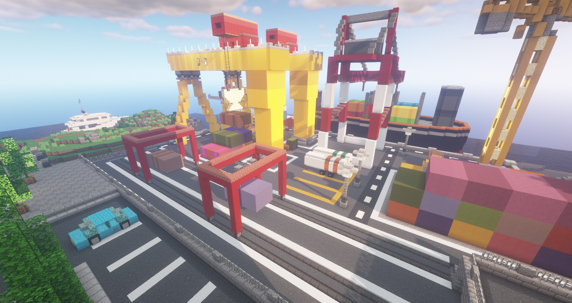 Modern City Spawn Minecraft Map