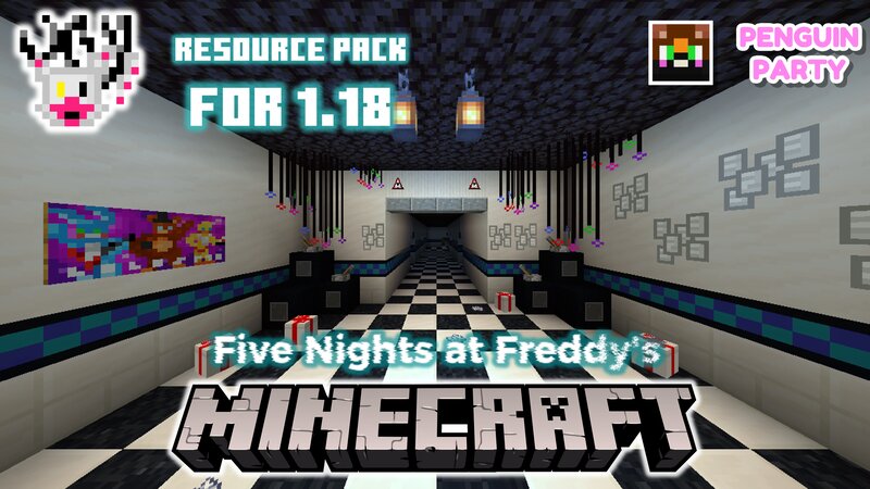 Five Nights at Freddy's 2 - Map by Penguin Party (w/ Resource Pack ...