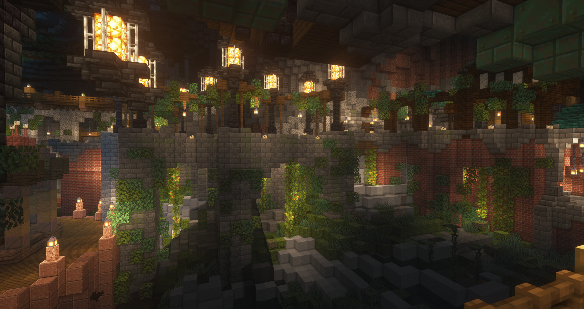 Cave Exploration Settlement - Minecraft 1.18 Minecraft Map