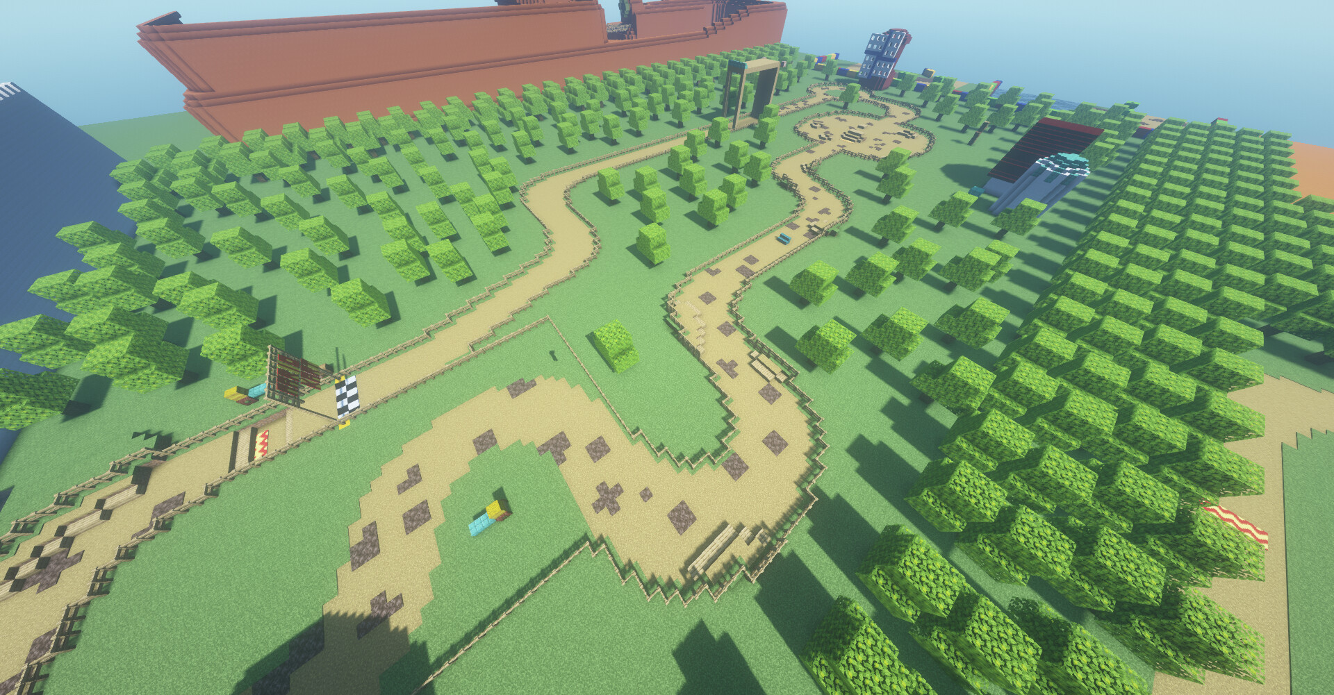 MarioKart Minecraft GP (Demo 1) Minecraft Map