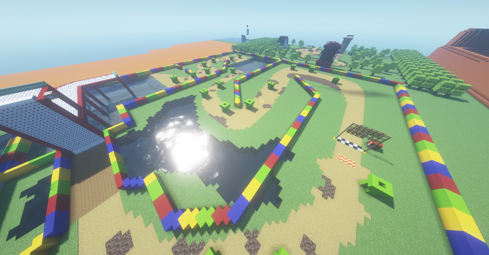 MarioKart Minecraft GP (Demo 1) Minecraft Map