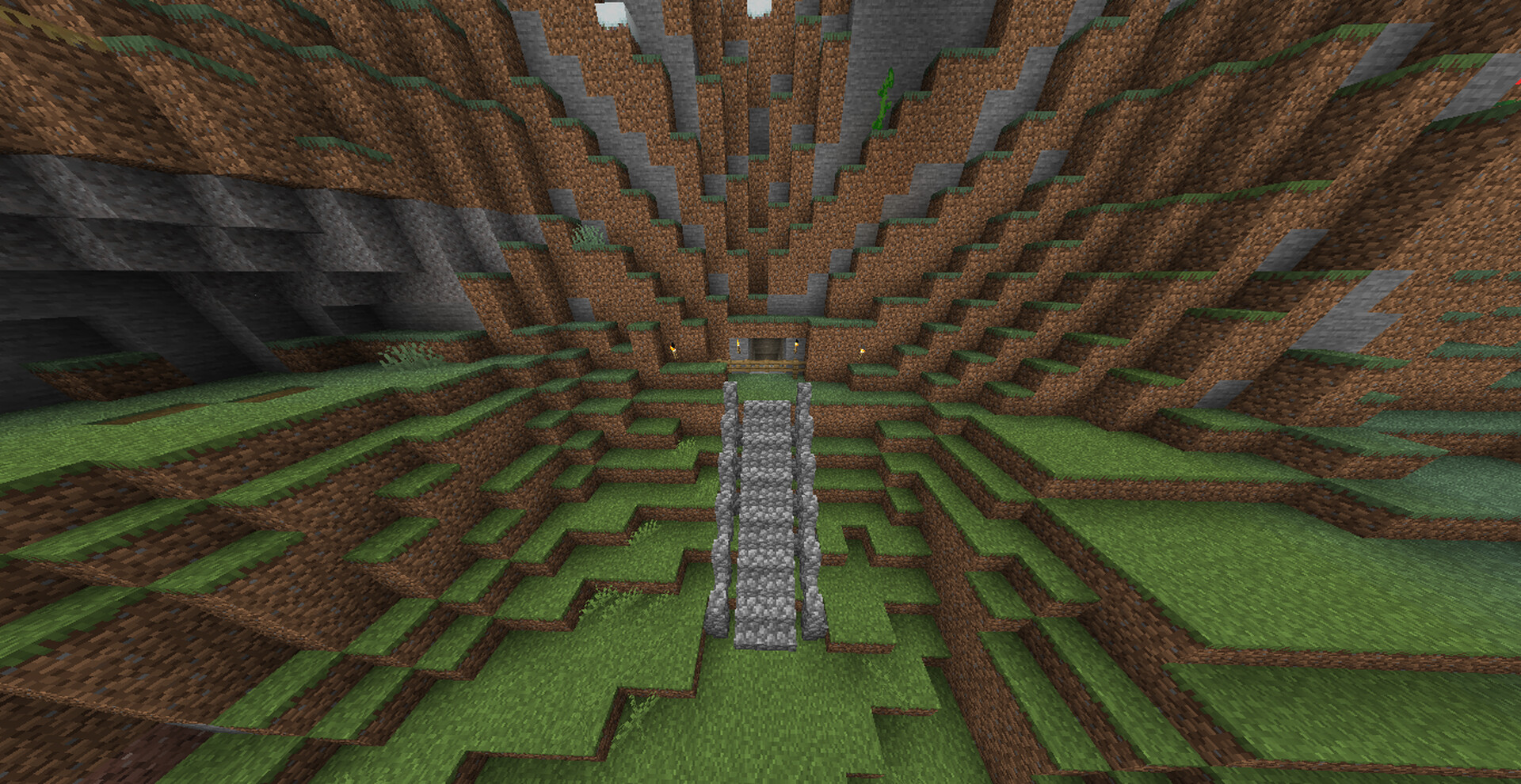 Survival Cave Base Minecraft Map