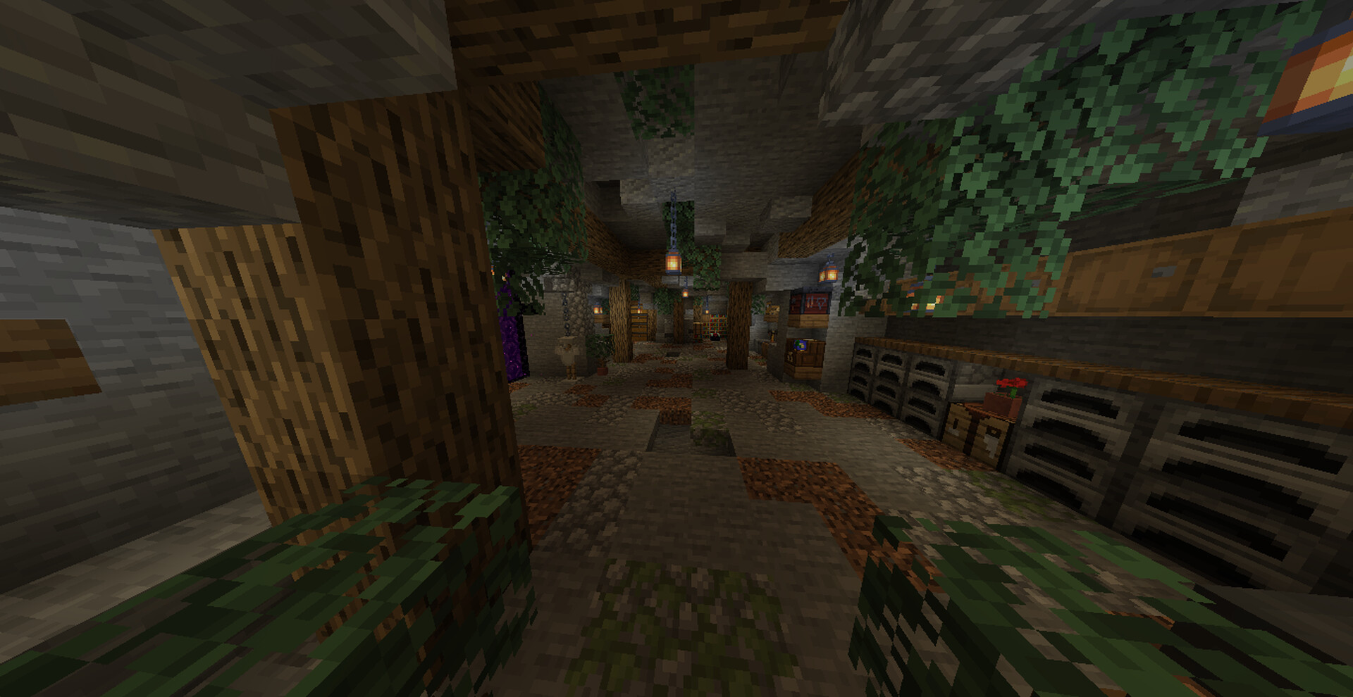 Survival Cave Base Minecraft Map