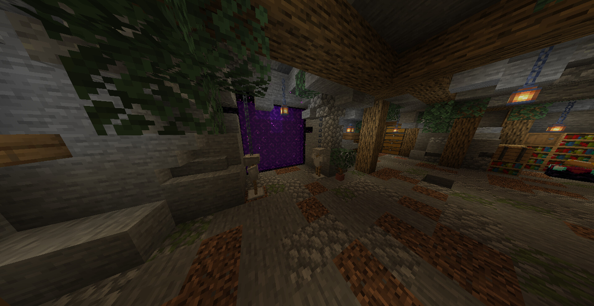 Survival Cave Base Minecraft Map