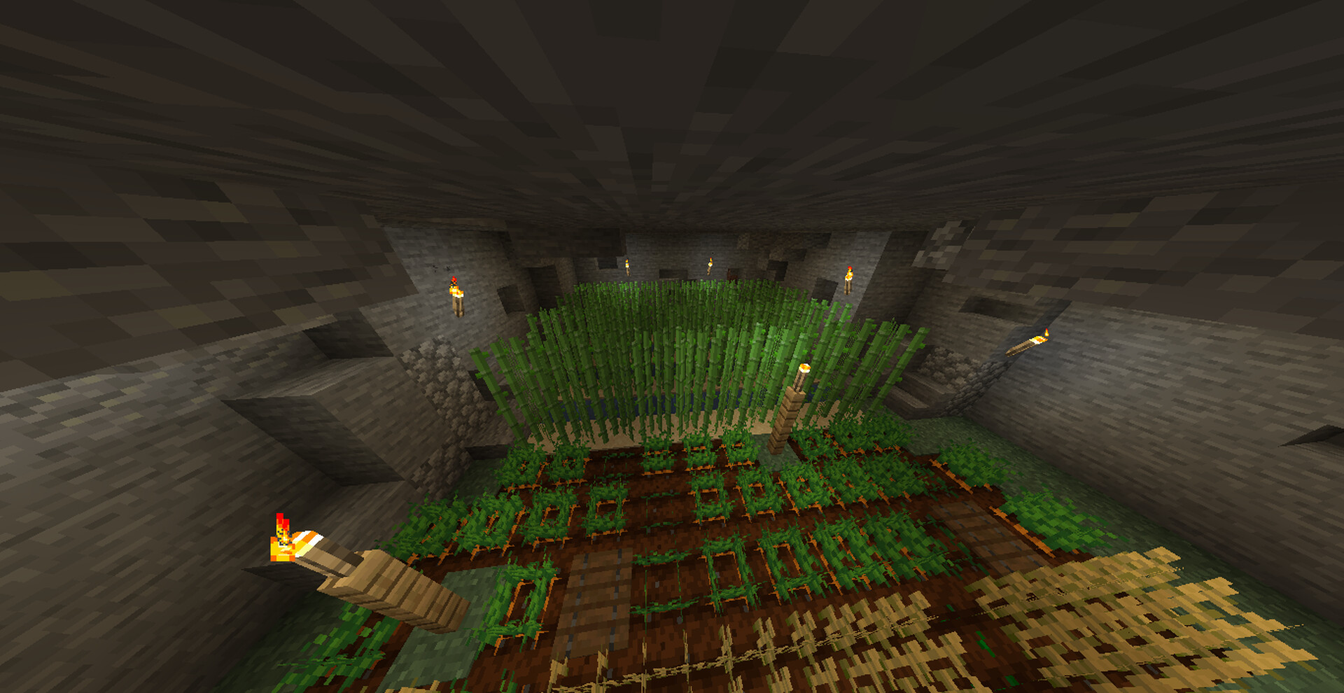 Survival Cave Base Minecraft Map