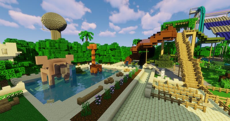 Water Park Hunt Minecraft Map