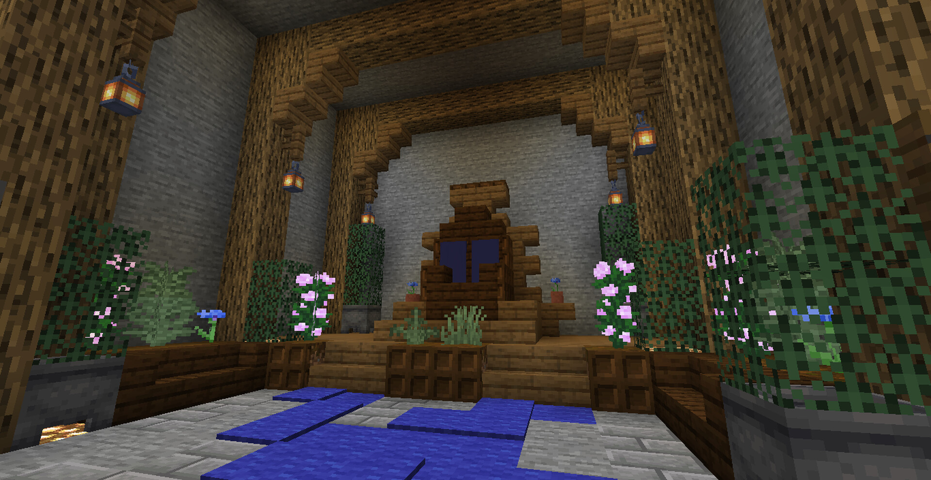 Bessys Blue Castle Minecraft Map