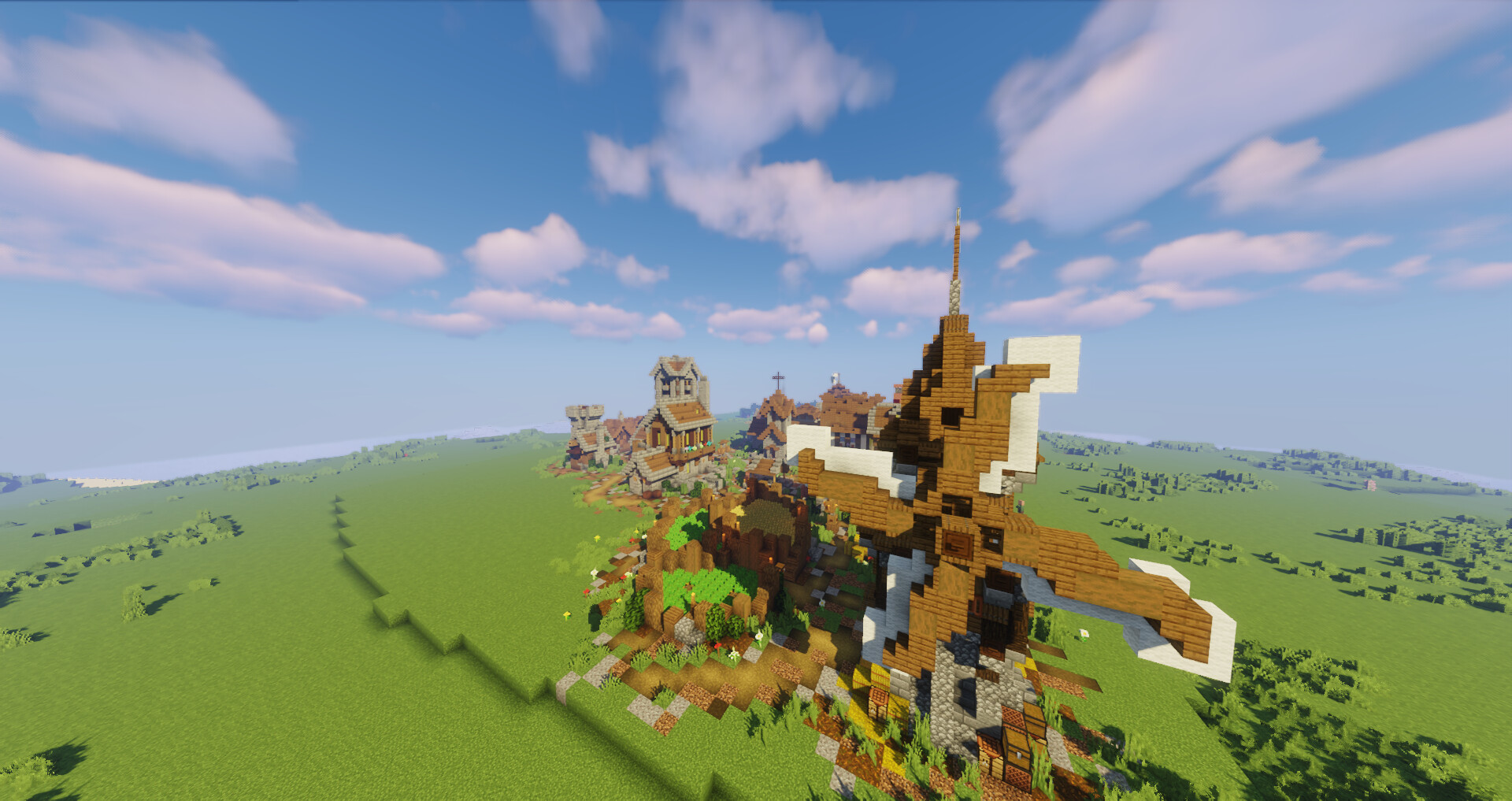 Mega survival island.mcworld Minecraft Map