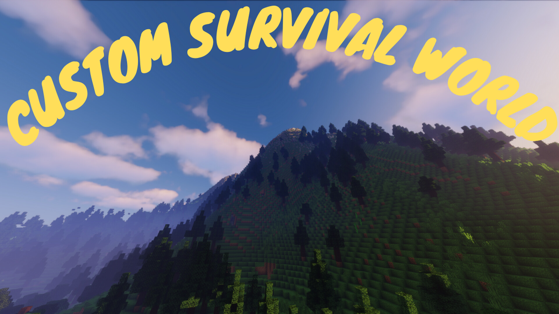 Mega survival island.mcworld Minecraft Map