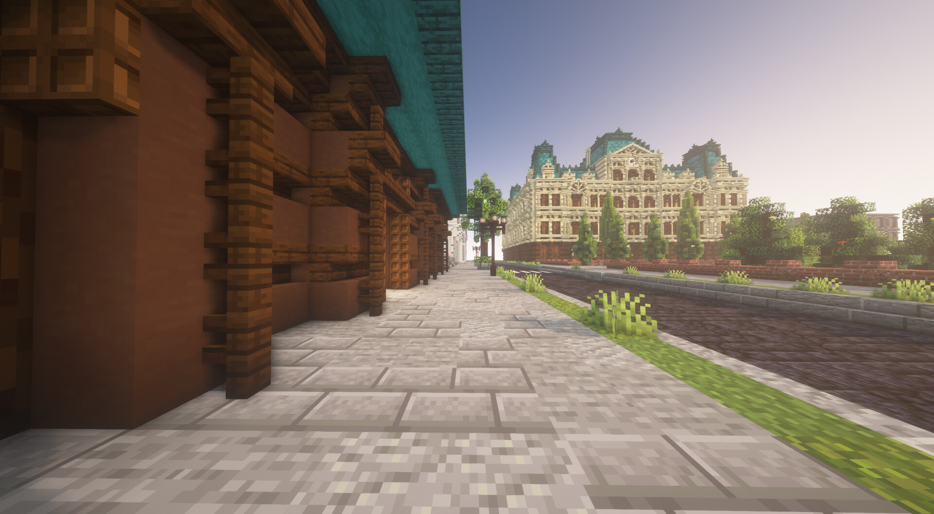 Spawnia (European Architecture City) Minecraft Map