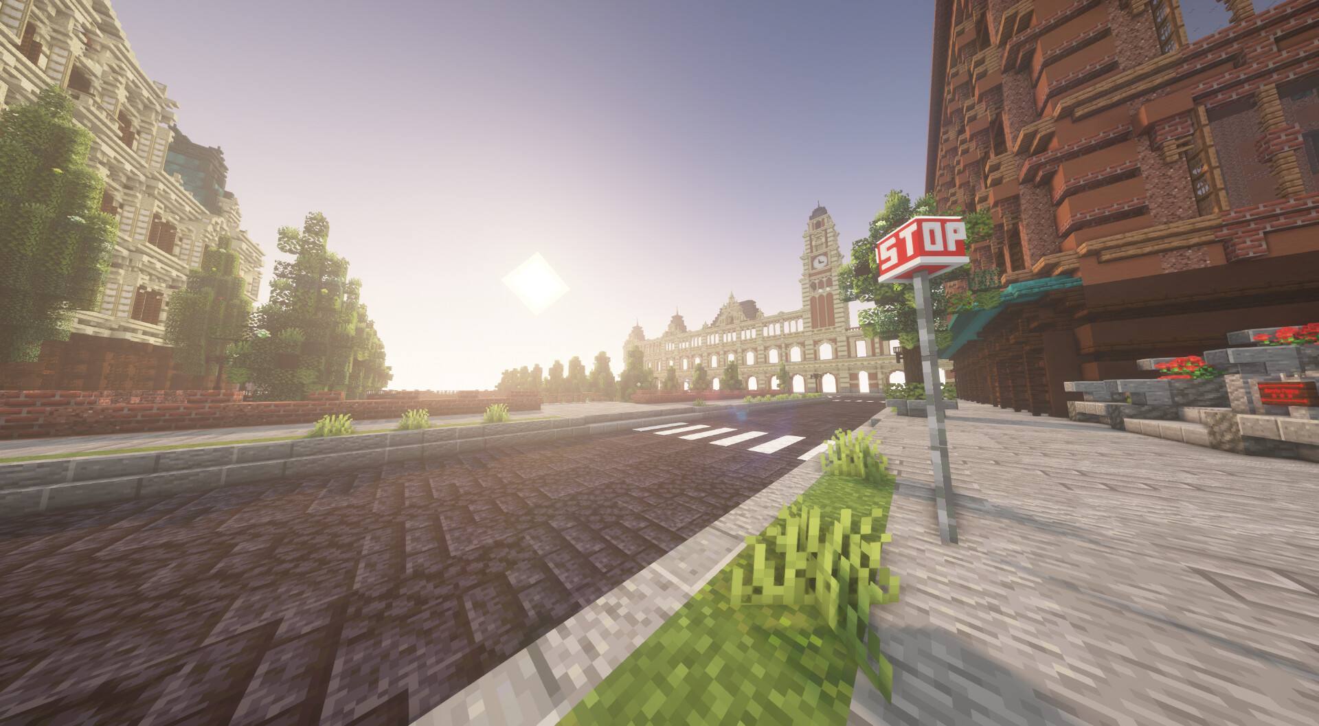 Spawnia (European Architecture City) Minecraft Map