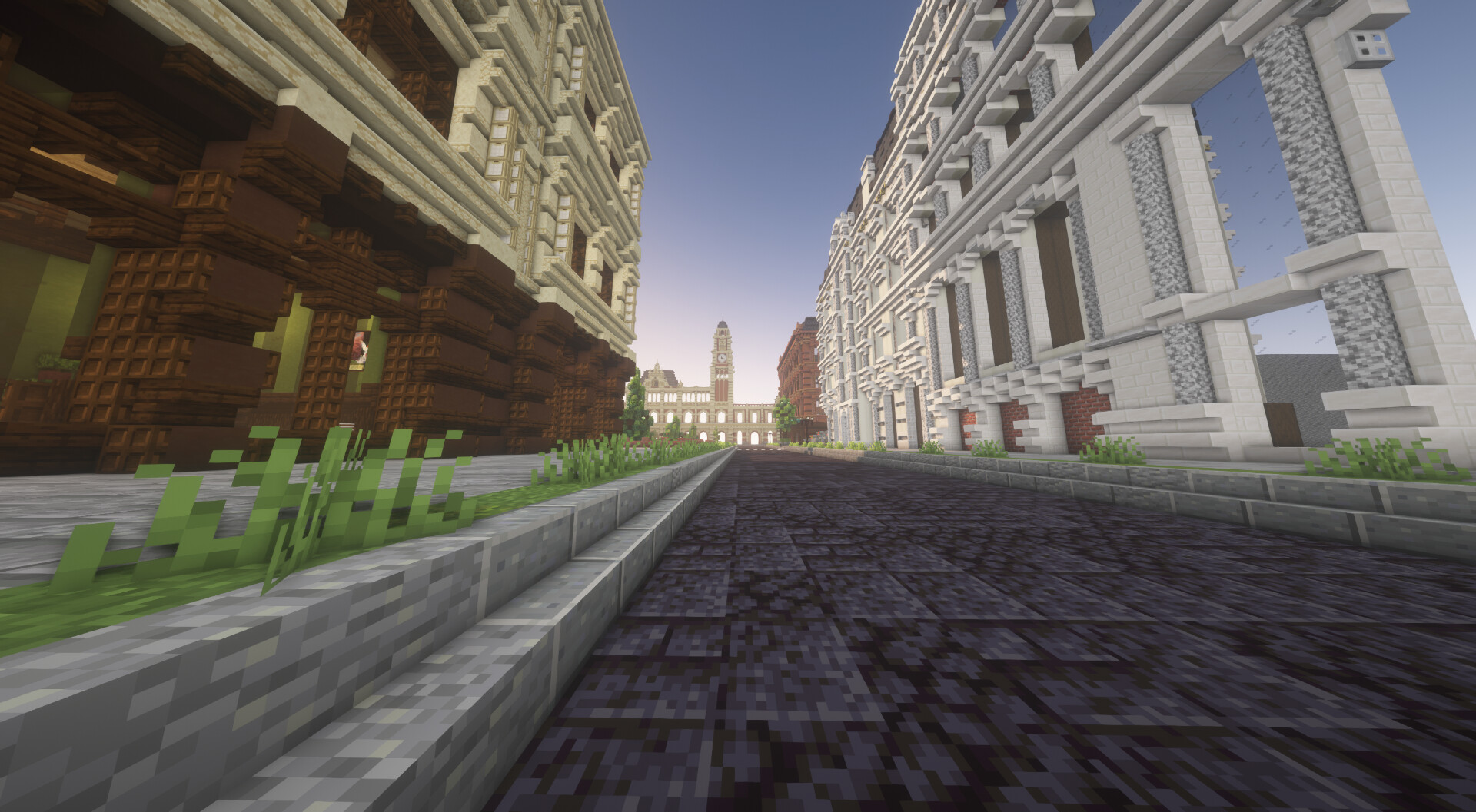 Spawnia (European Architecture City) Minecraft Map