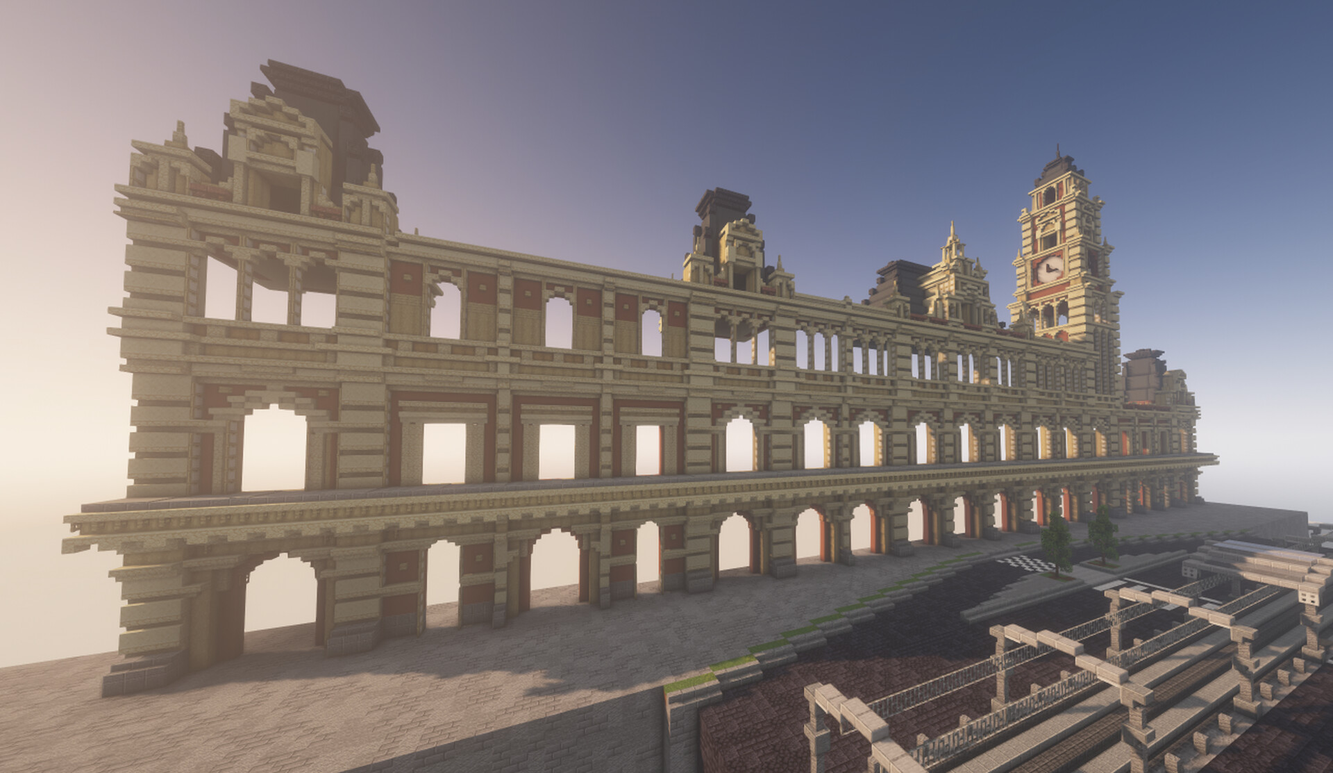 Spawnia (European Architecture City) Minecraft Map
